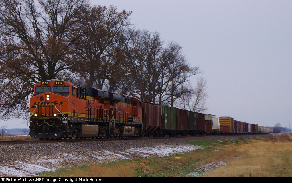 BNSF 6643 East